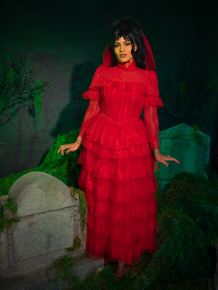 Goth Clothing | Beetlejuice Beetlejuice™ Lydia Deetz Wedding Dress in ...