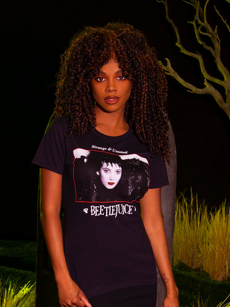 BEETLEJUICE™ Lydia Dead Tee | Glamorous Gothic Clothing – La Femme En Noir