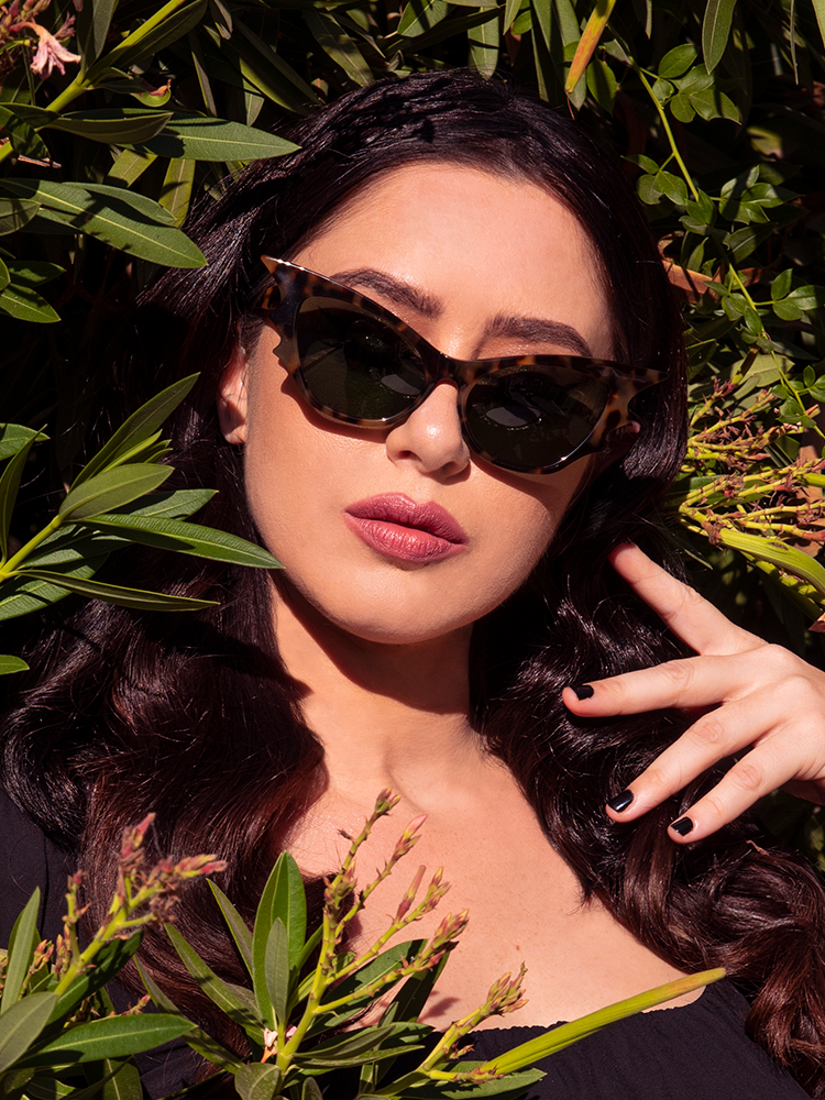 Vamp Batwing Sunglasses in Tortoise | Gothic Inspired Clothing – La ...